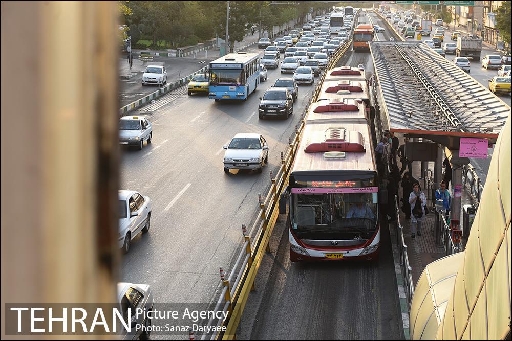 فعالیت شبانه روزی BRT تهران | آژانس عکس تهران